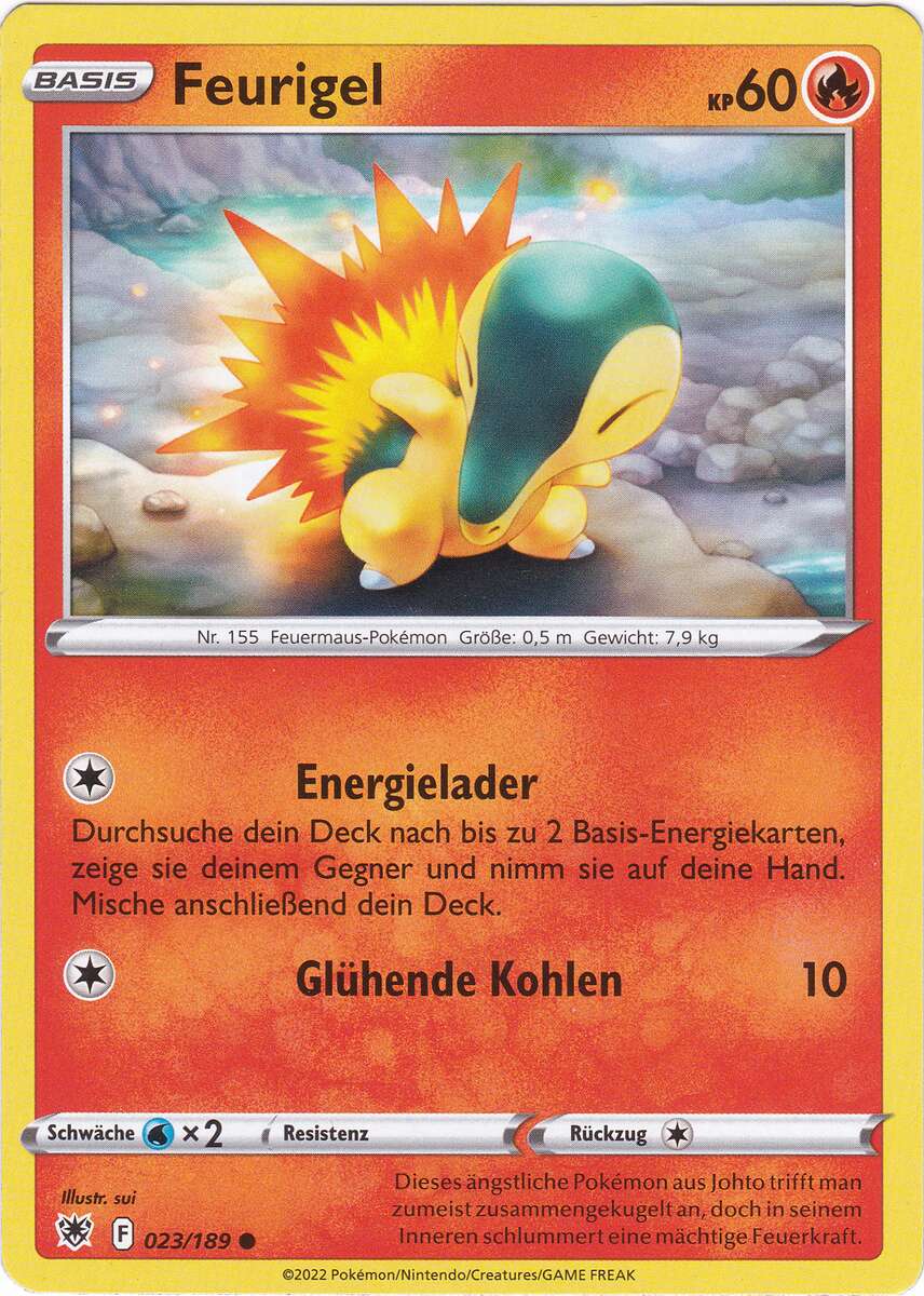 #155 — Feurigel im Pokédex — Bisafans.de