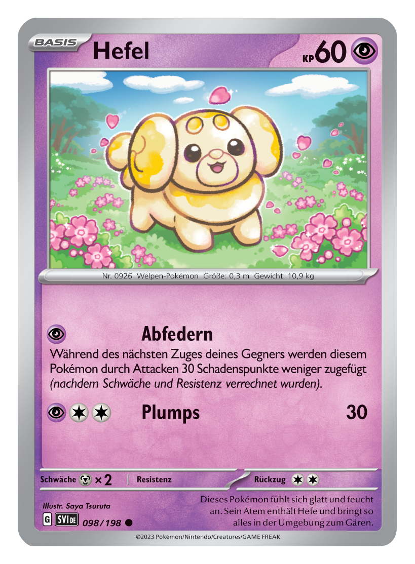 #926 — Hefel im Pokédex — Bisafans.de