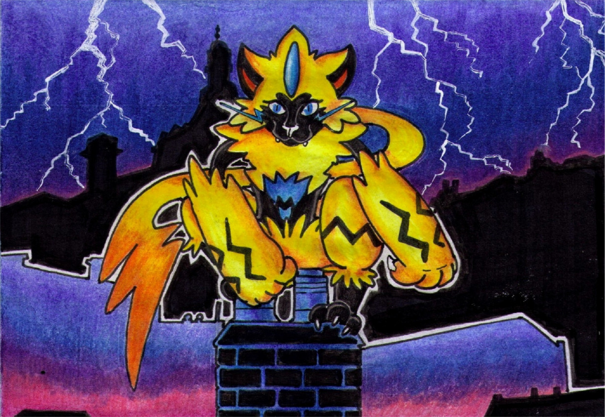 #807 — Zeraora im Pokédex — Bisafans.de