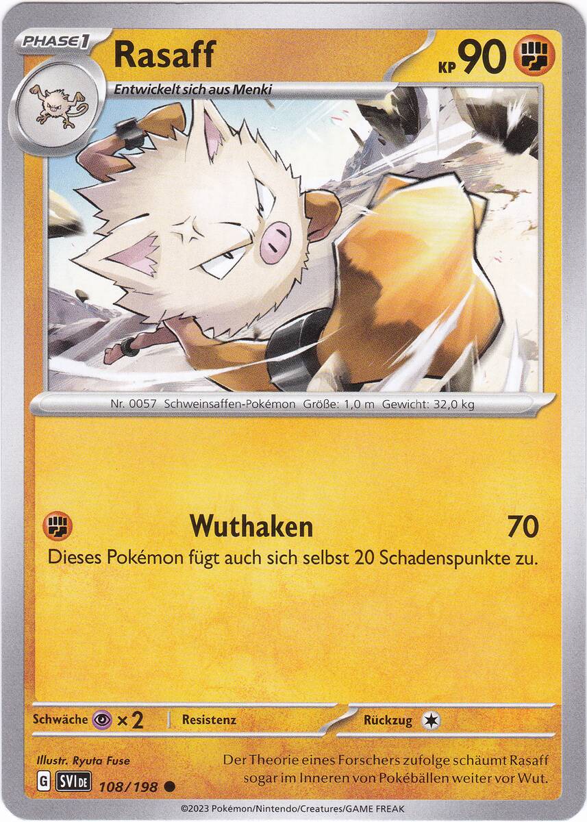 #057 — Rasaff im Pokédex — Bisafans.de