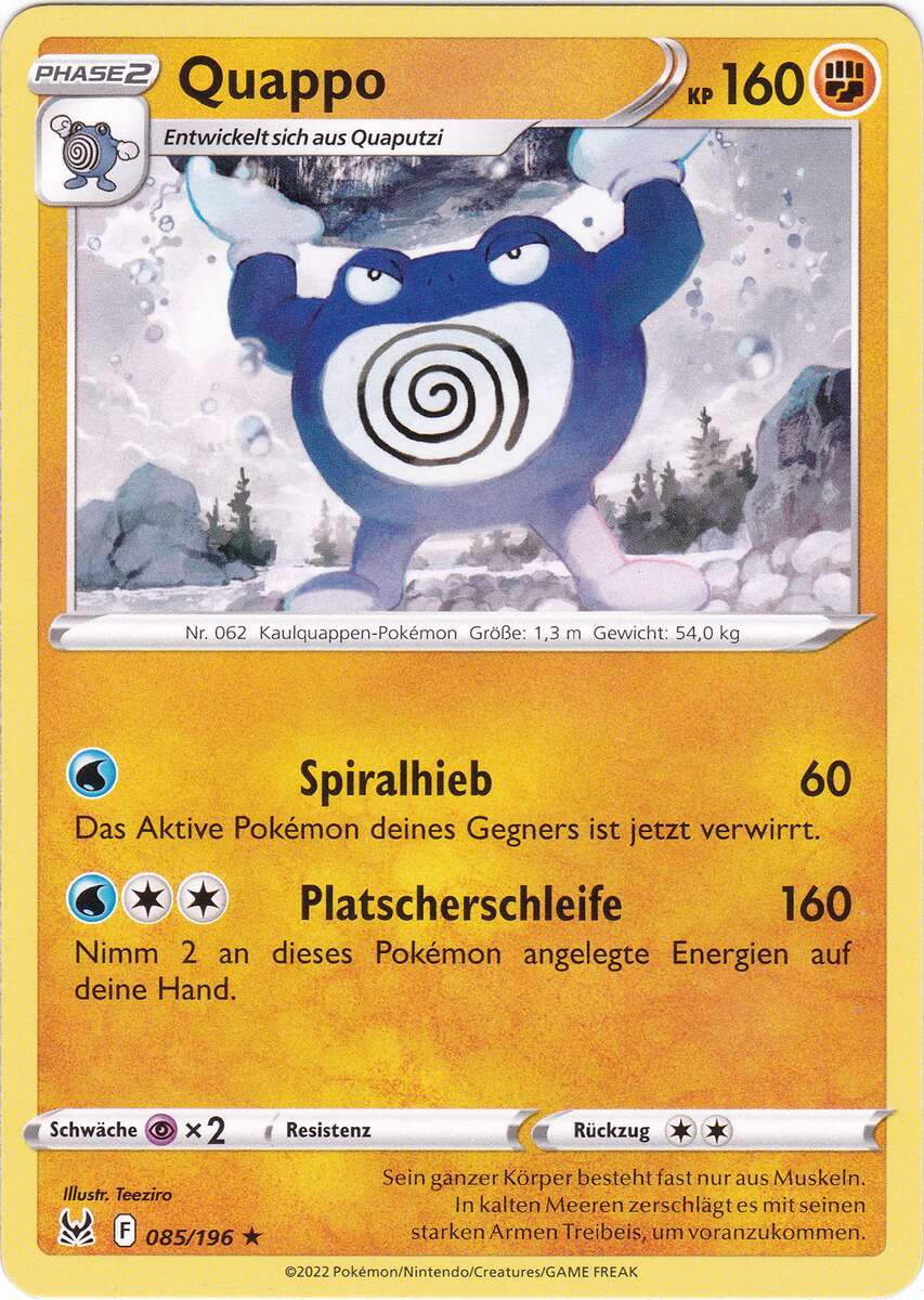 #062 — Quappo im Pokédex — Bisafans.de