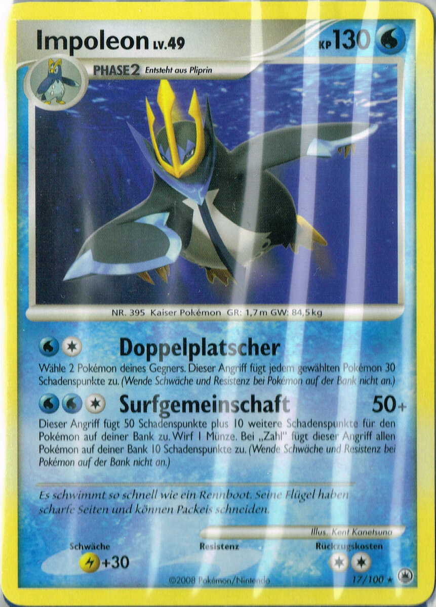 #395 — Impoleon im Pokédex — Bisafans.de