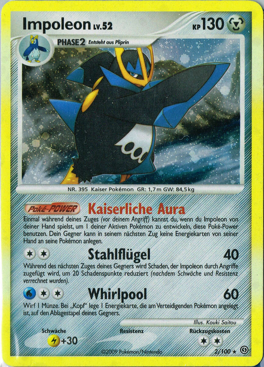 #395 — Impoleon im Pokédex — Bisafans.de