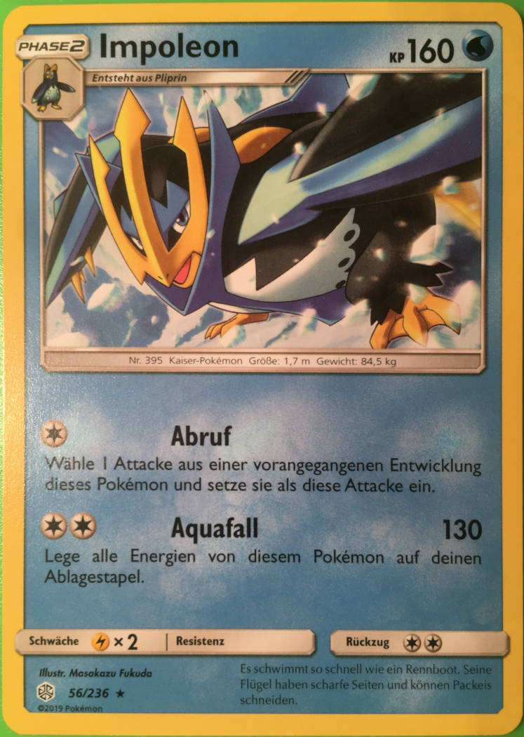 #395 — Impoleon im Pokédex — Bisafans.de