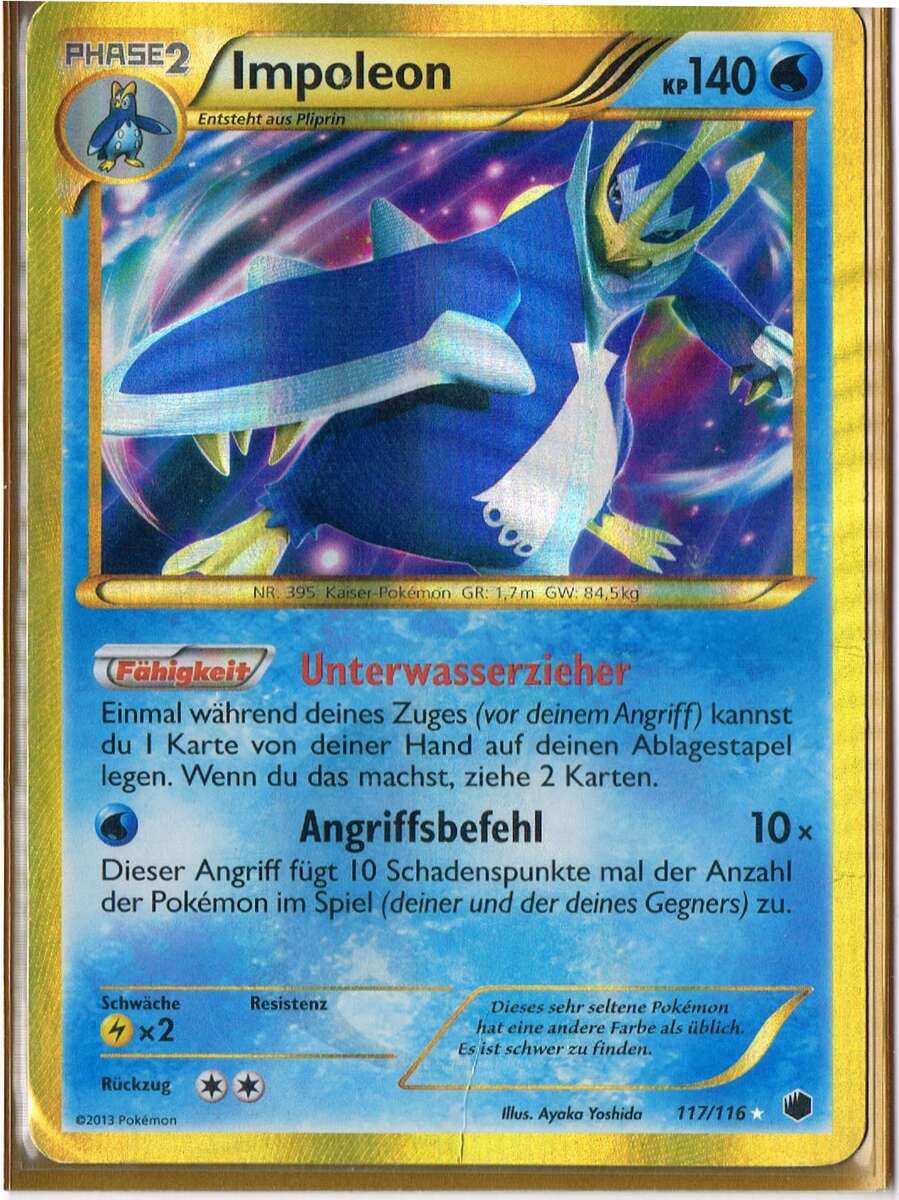 #395 — Impoleon im Pokédex — Bisafans.de