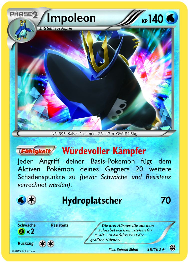 #395 — Impoleon im Pokédex — Bisafans.de