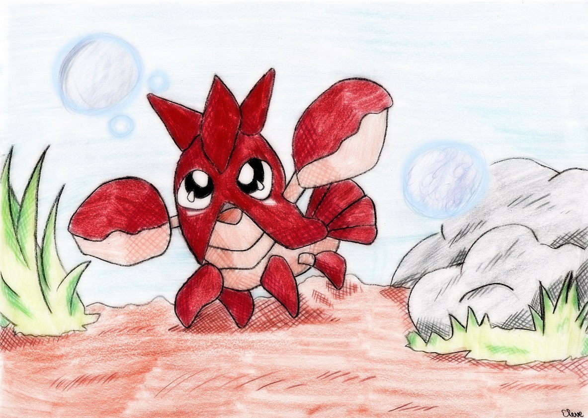 #341 Krebscorps — Pokédex — Bisafans.de