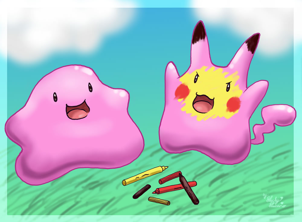  132 Ditto Pok dex Bisafans de