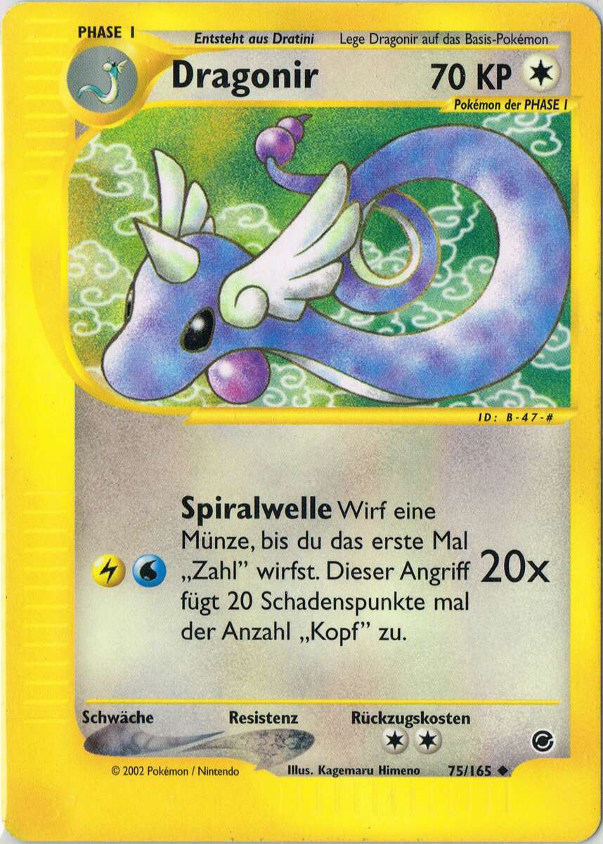 #148 — Dragonir im Pokédex — Bisafans.de