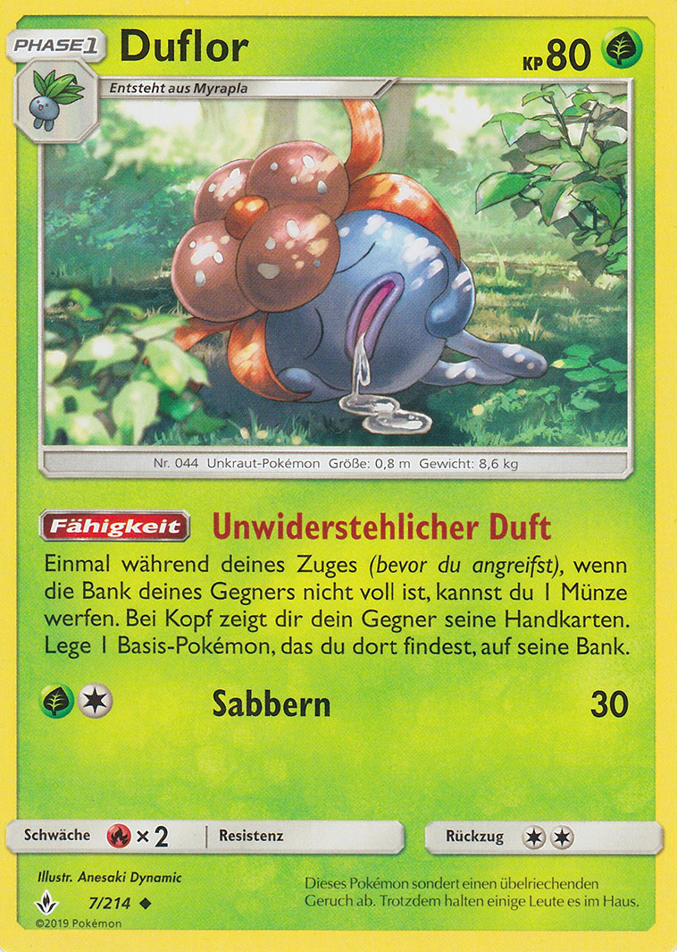 #044 — Duflor im Pokédex — Bisafans.de