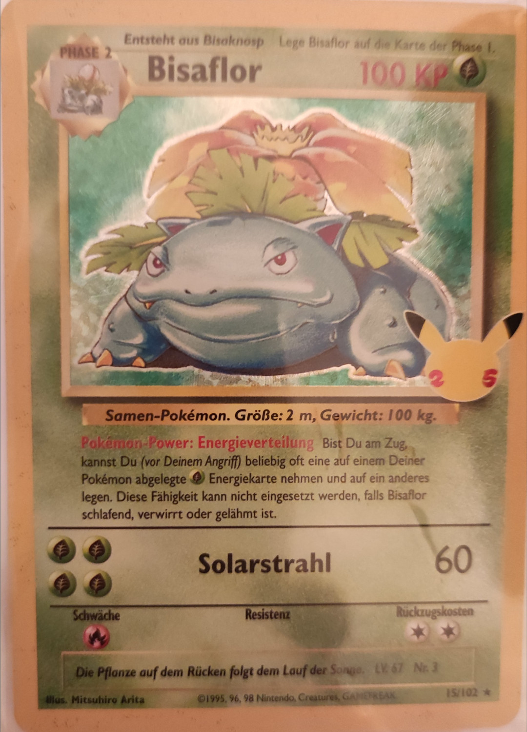 #003 — Bisaflor im Pokédex — Bisafans.de