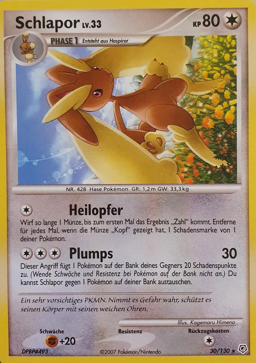#428 — Schlapor im Pokédex — Bisafans.de