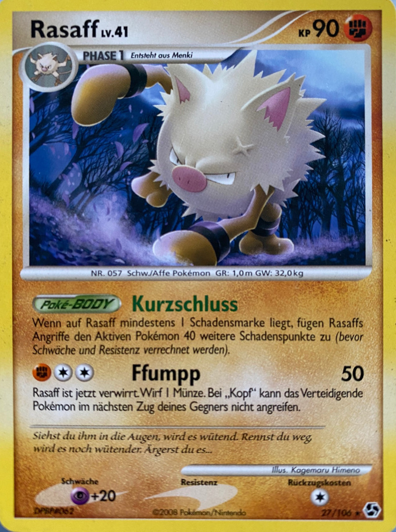 #057 — Rasaff im Pokédex — Bisafans.de