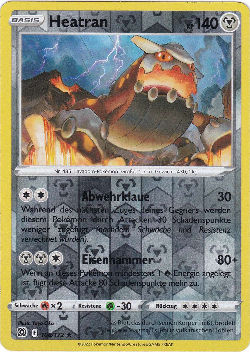 #485 — Heatran im Pokédex — Bisafans.de