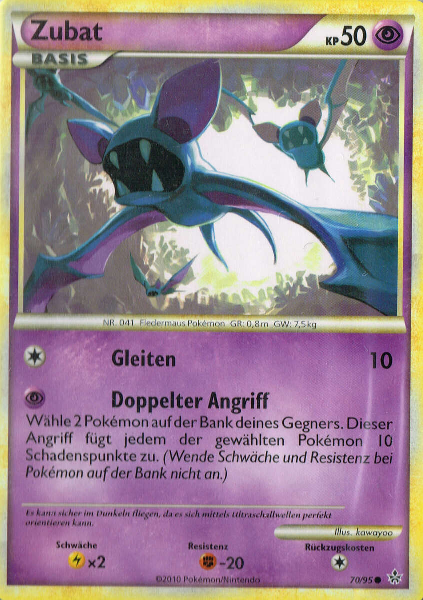 #041 — Zubat im Pokédex — Bisafans.de