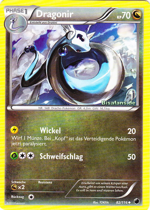 #148 — Dragonir im Pokédex — Bisafans.de