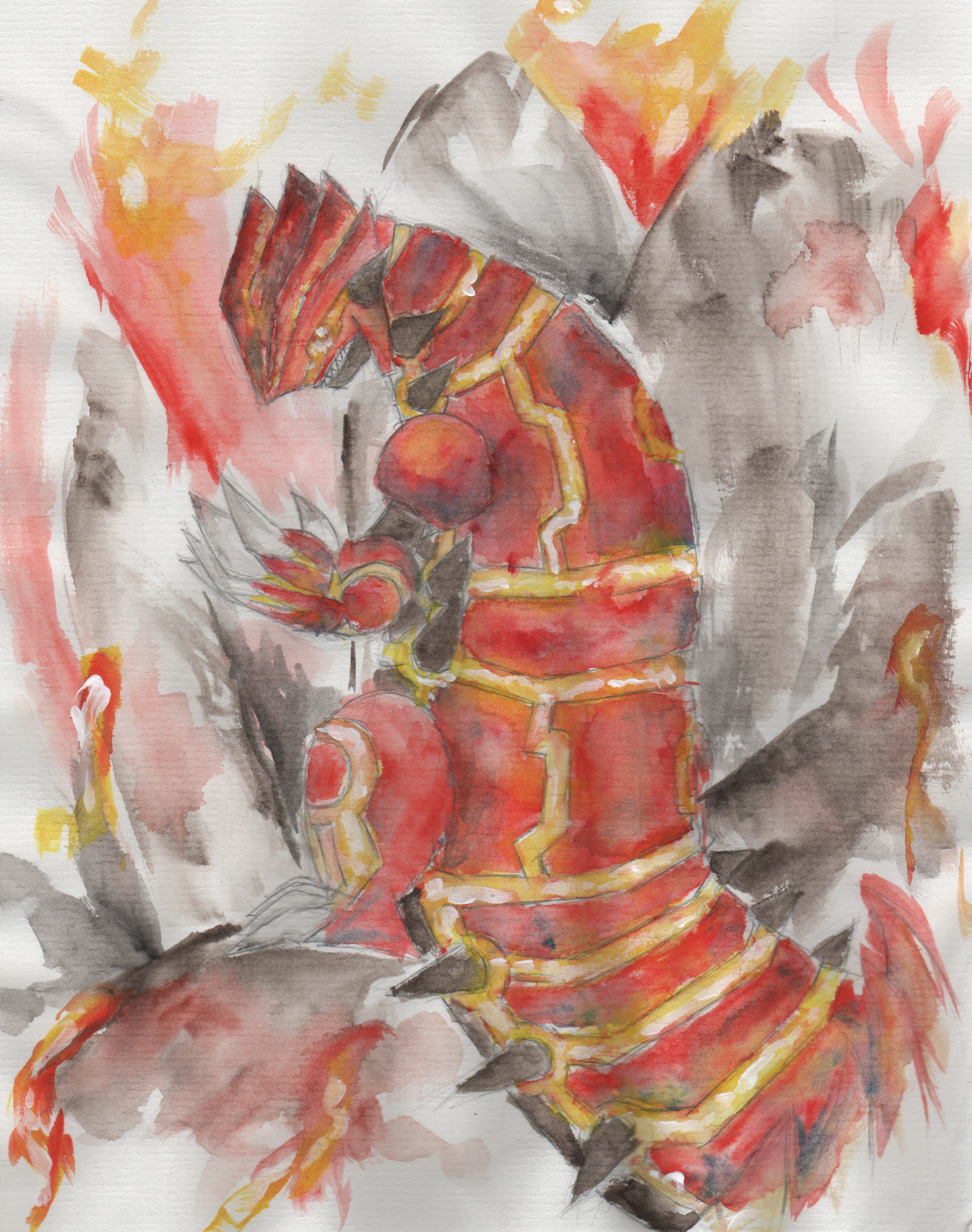 #383 Groudon — Pokédex — Bisafans.de