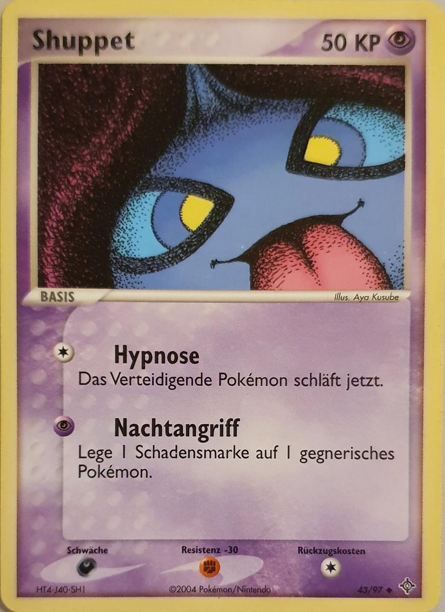 #353 — Shuppet im Pokédex — Bisafans.de