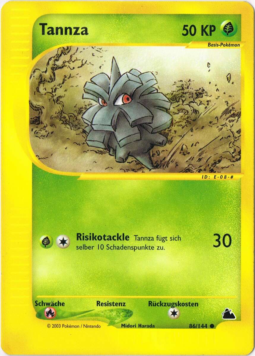#204 — Tannza im Pokédex — Bisafans.de