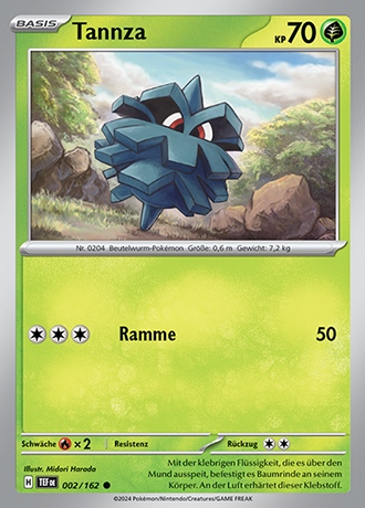 #204 — Tannza im Pokédex — Bisafans.de