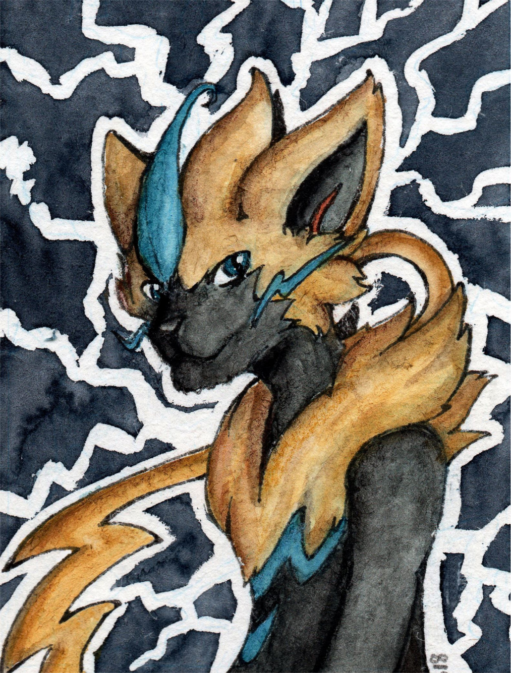 #807 — Zeraora im Pokédex — Bisafans.de