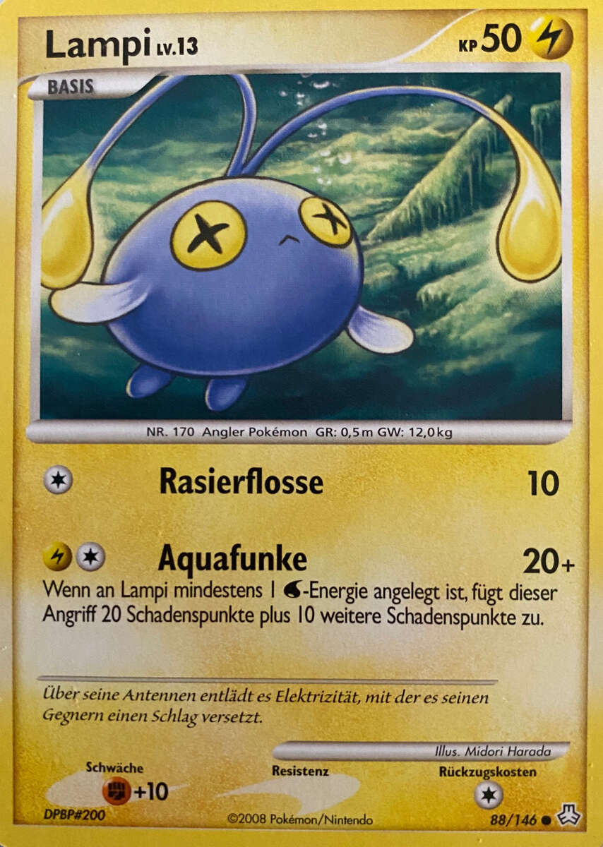#170 — Lampi im Pokédex — Bisafans.de