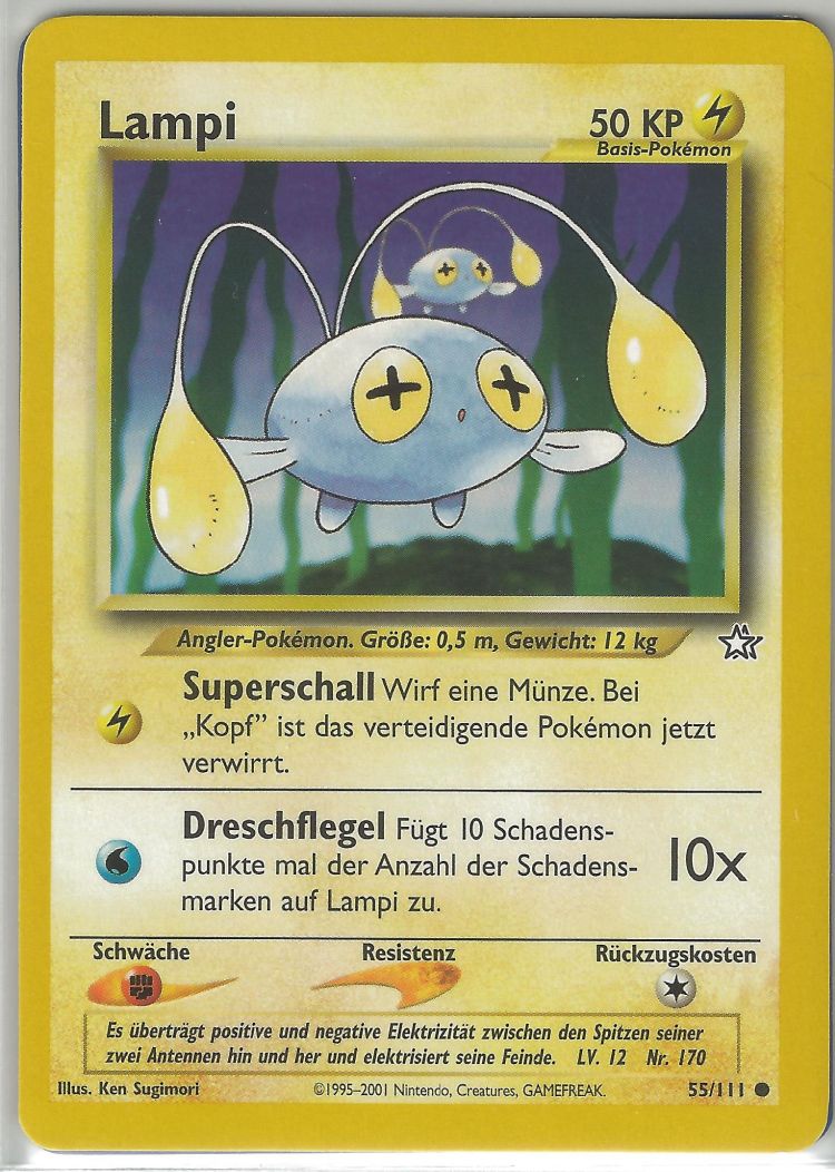 #170 — Lampi im Pokédex — Bisafans.de