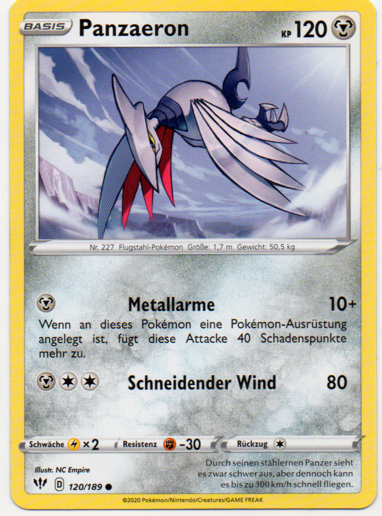 #227 — Panzaeron im Pokédex — Bisafans.de