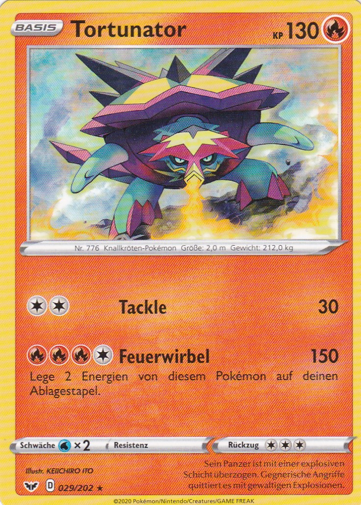 #776 — Tortunator im Pokédex — Bisafans.de