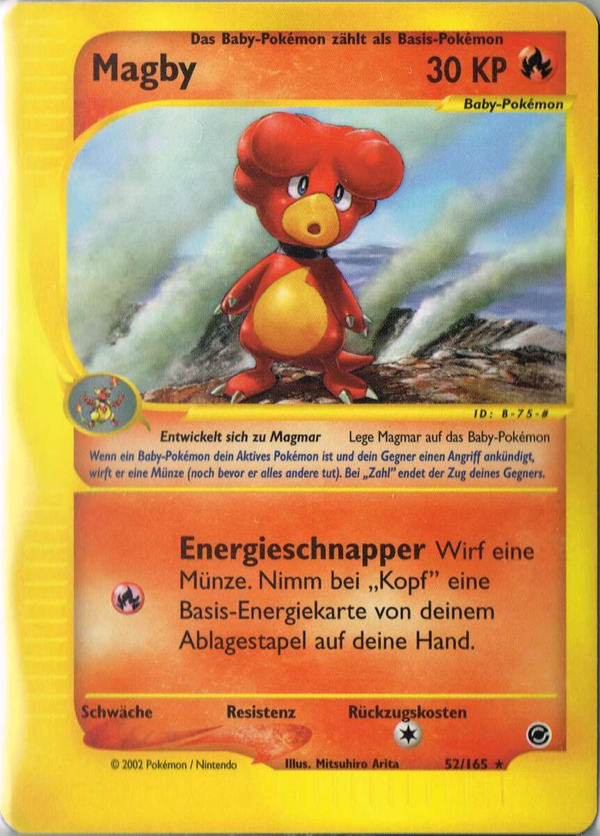 #240 — Magby im Pokédex — Bisafans.de