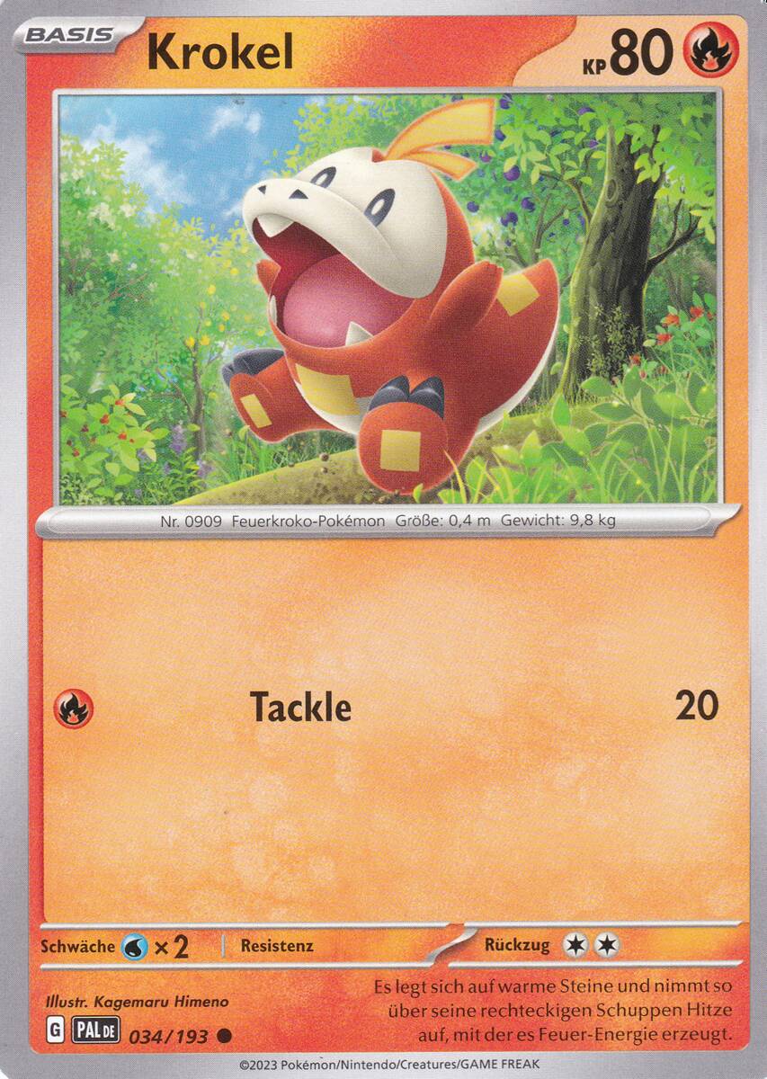 #909 — Krokel im Pokédex — Bisafans.de