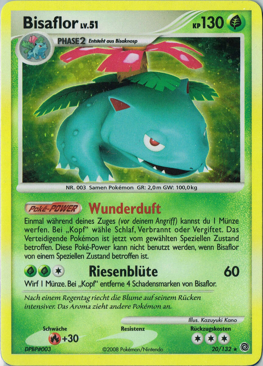 #003 — Bisaflor im Pokédex — Bisafans.de