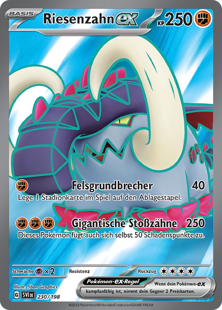 #984 — Riesenzahn im Pokédex — Bisafans.de