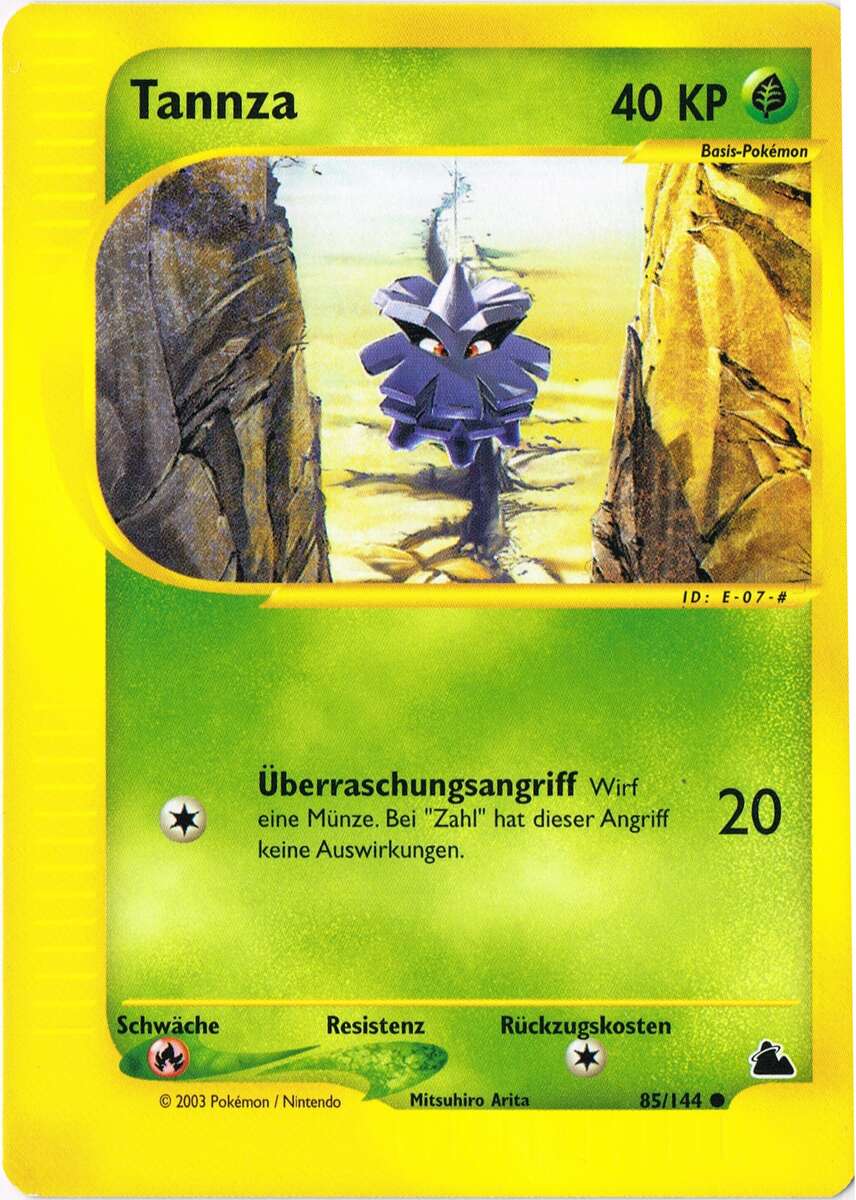 #204 — Tannza im Pokédex — Bisafans.de