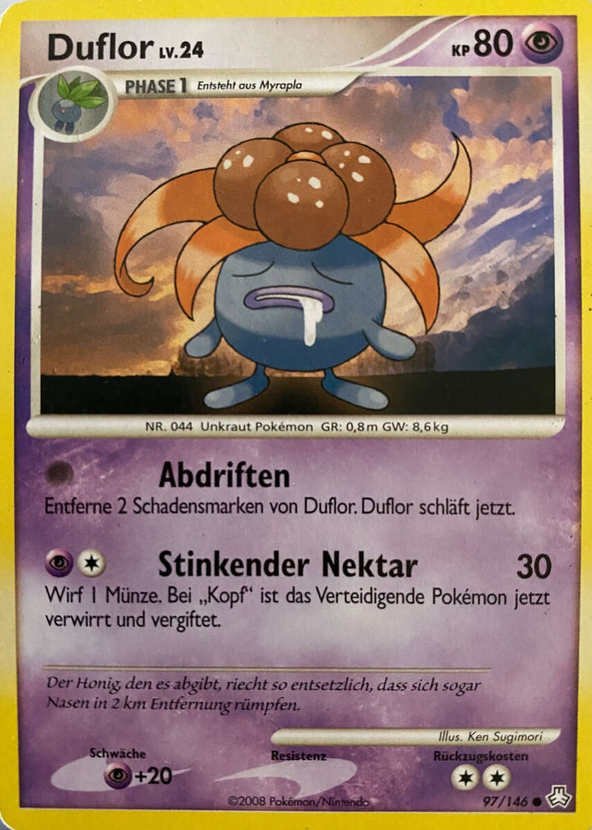 #044 — Duflor im Pokédex — Bisafans.de