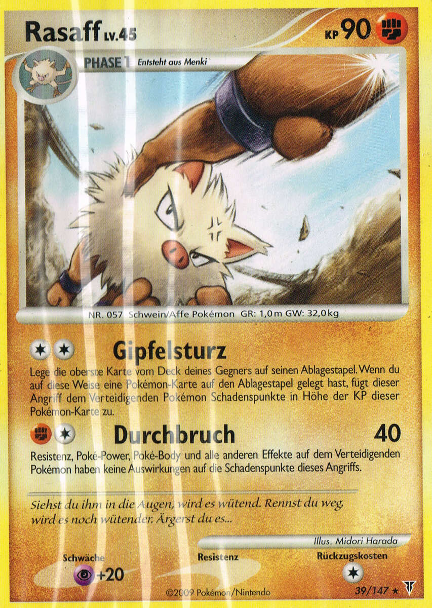 #057 — Rasaff im Pokédex — Bisafans.de