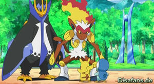 #392 — Panferno im Pokédex — Bisafans.de