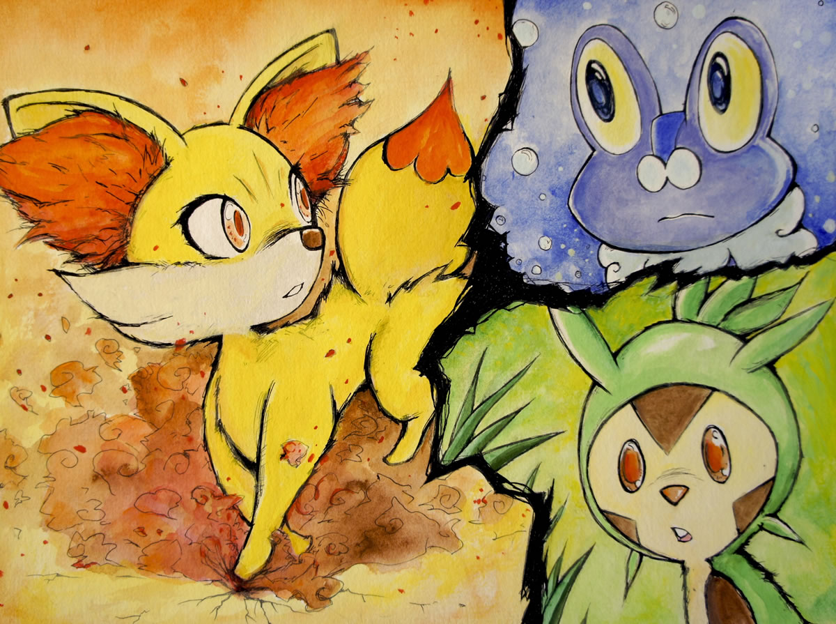 #653 — Fynx im Pokédex — Bisafans.de