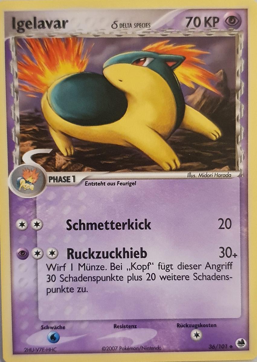 #156 — Igelavar im Pokédex — Bisafans.de