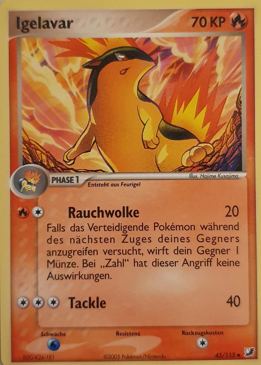 #156 — Igelavar im Pokédex — Bisafans.de