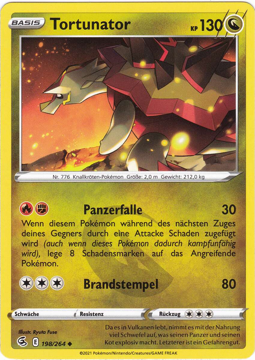 #776 — Tortunator im Pokédex — Bisafans.de