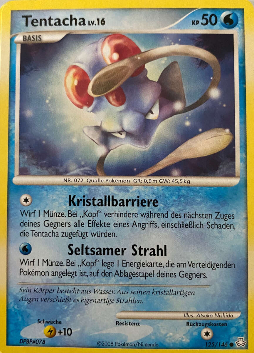 #072 — Tentacha im Pokédex — Bisafans.de