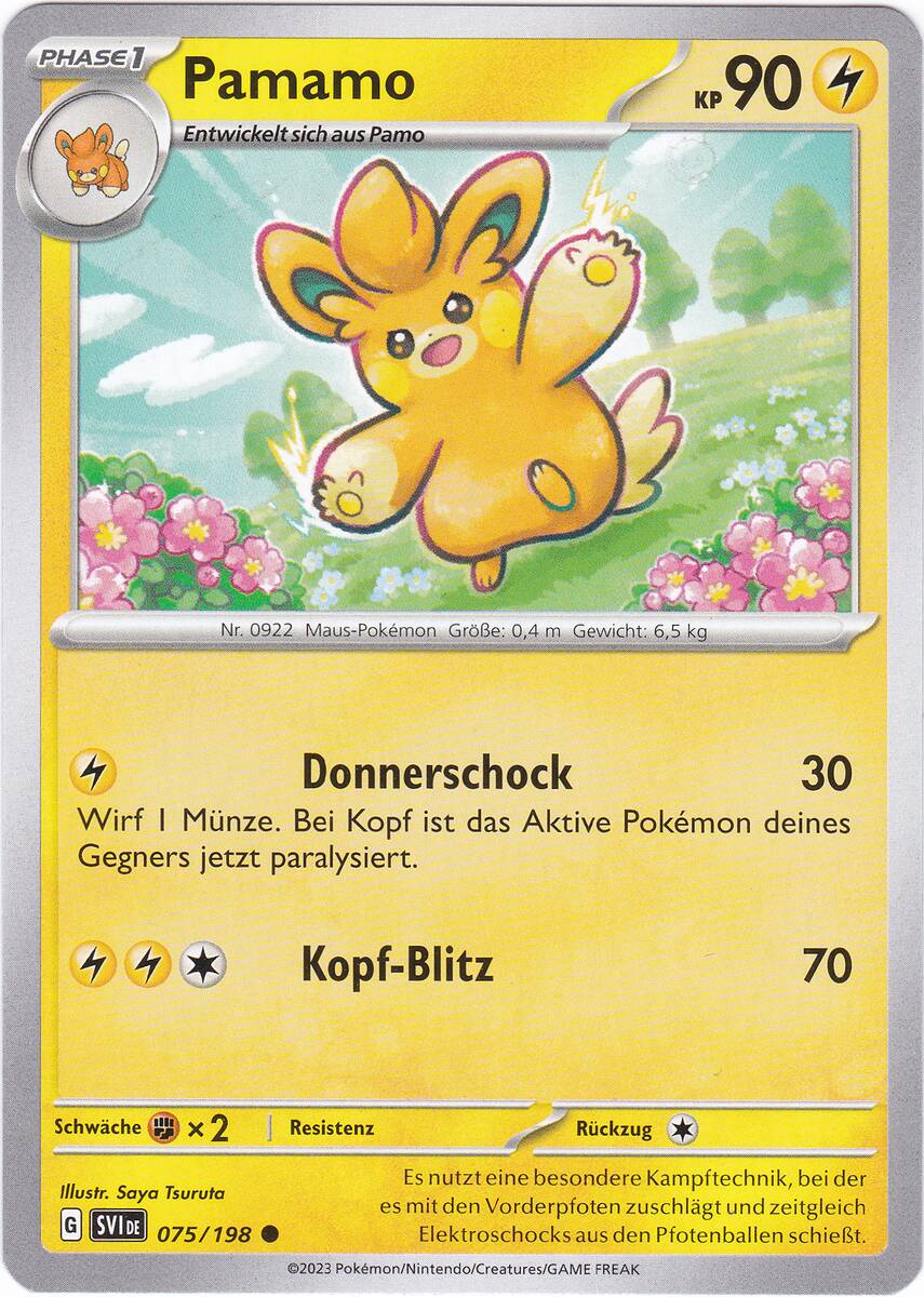 #922 — Pamamo im Pokédex — Bisafans.de
