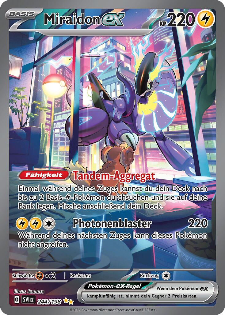 #1008 — Miraidon im Pokédex — Bisafans.de