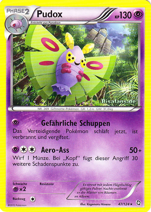 #269 — Pudox im Pokédex — Bisafans.de