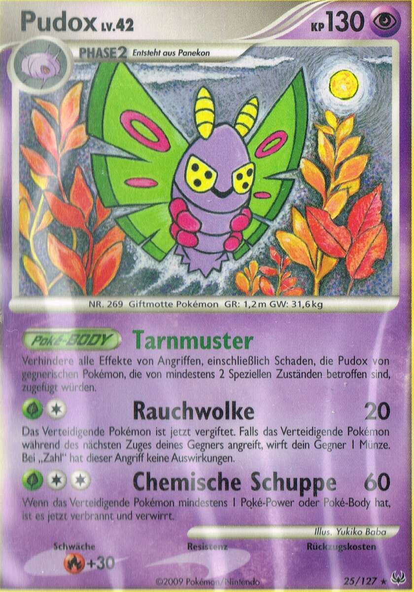 #269 — Pudox im Pokédex — Bisafans.de
