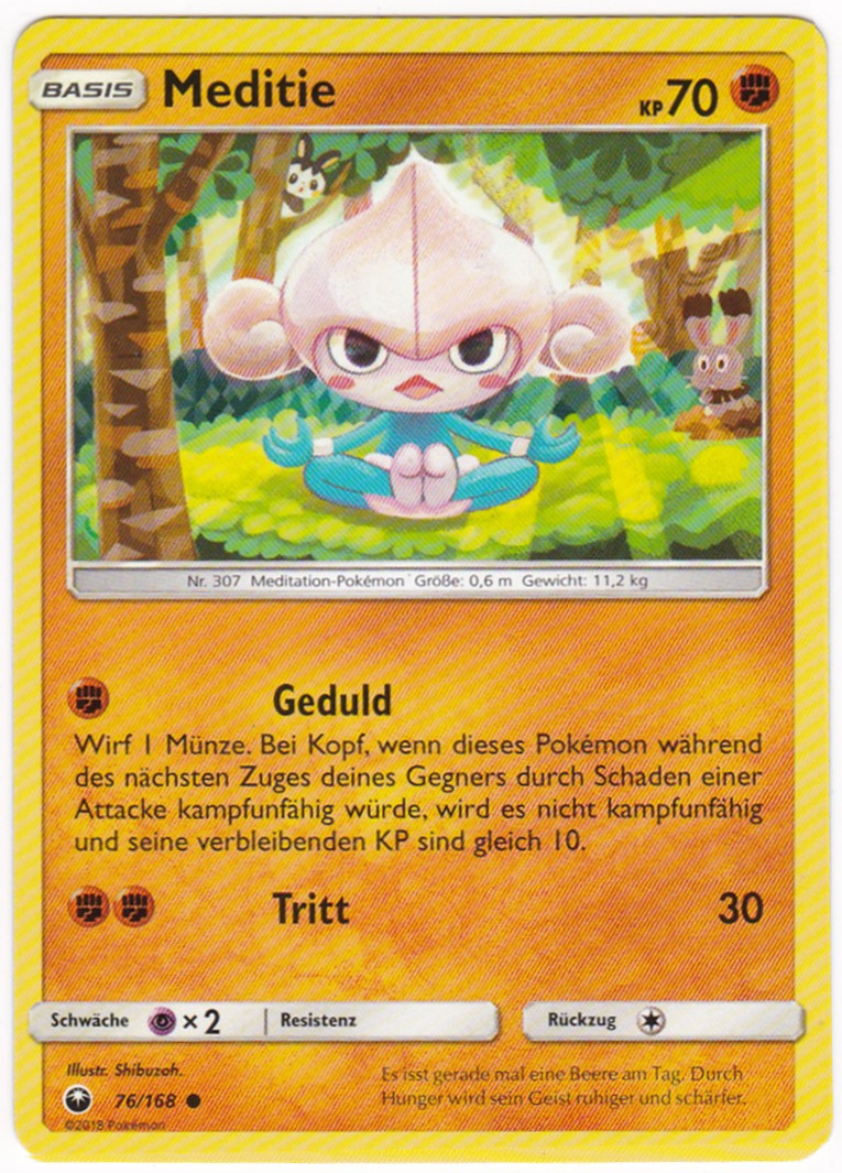 #307 — Meditie im Pokédex — Bisafans.de