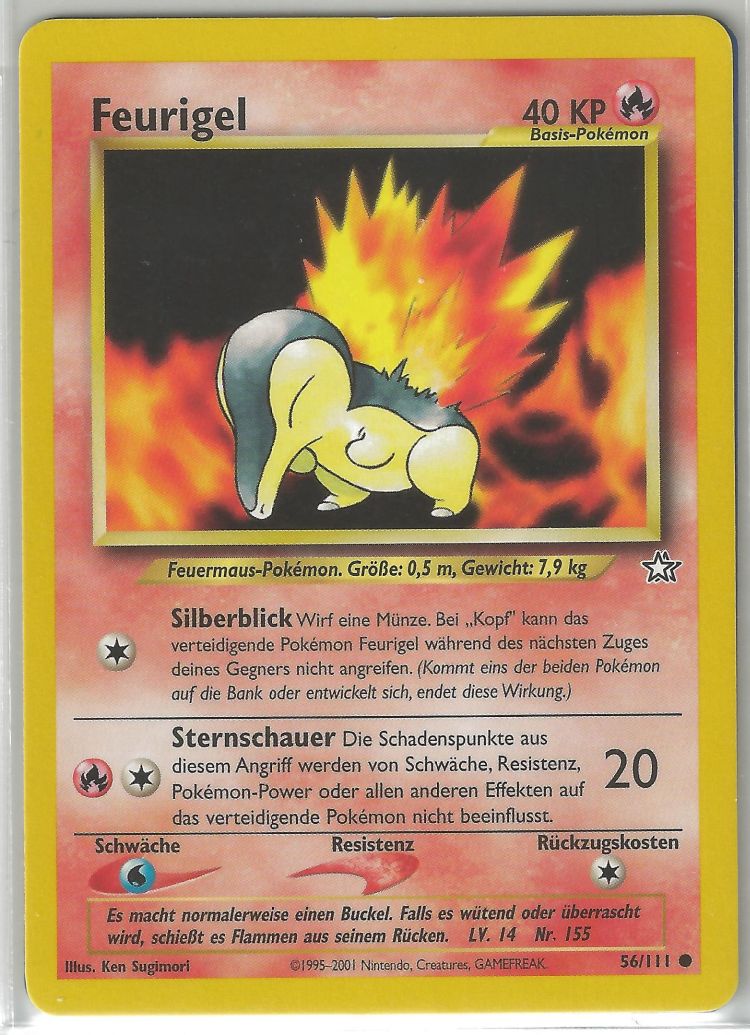 #155 — Feurigel im Pokédex — Bisafans.de