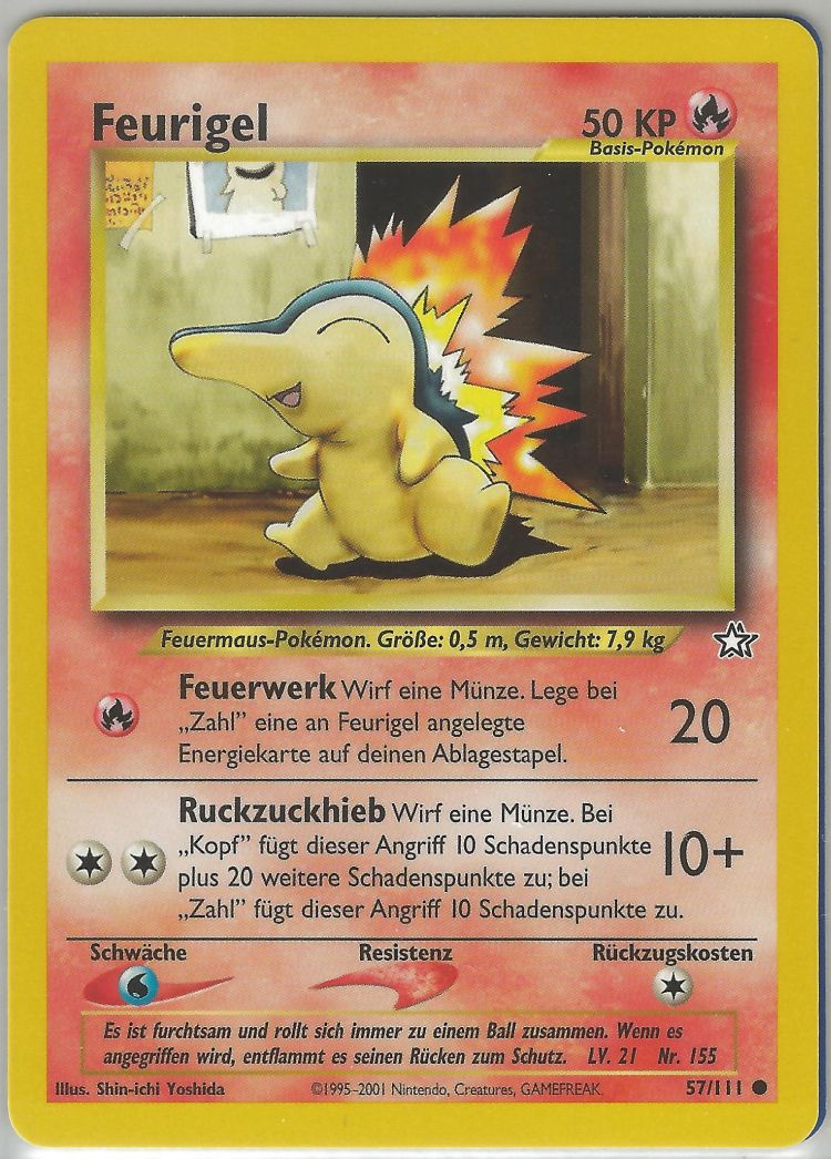 #155 — Feurigel im Pokédex — Bisafans.de